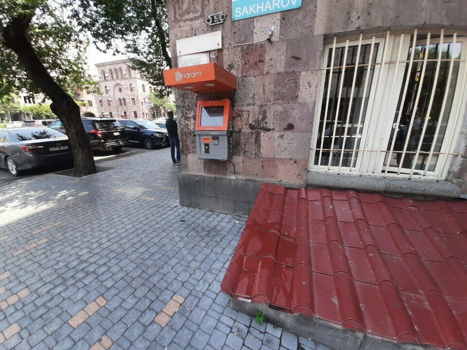 Ödeme terminali Idram, Erivan, foto