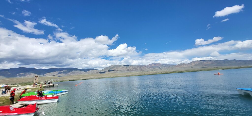 Plaj Зона отдыха Каменистое, Altay Cumhuriyeti, foto