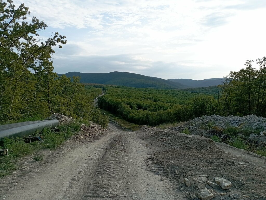 Dağ zirvesi гора Вышка, Krasnodarski krayı, foto