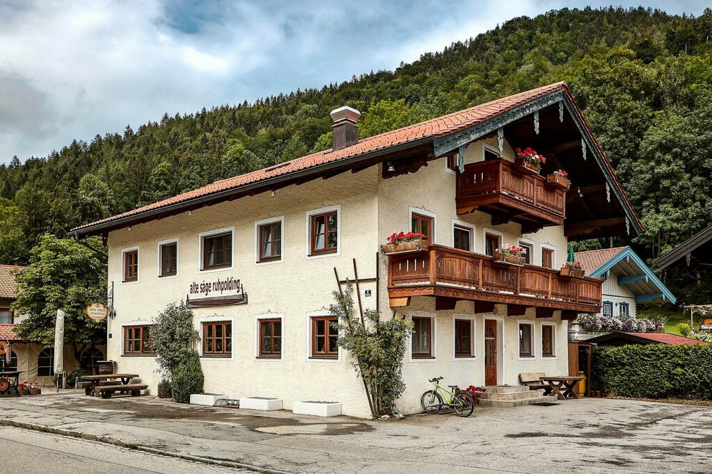 Otel Alte Säge Ruhpolding, Bavyera, foto