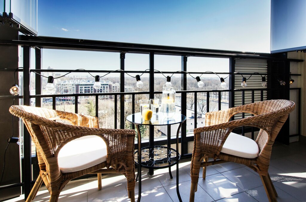 Otel Апартаменты Cozy River and Park View Apartment, Saint‑Petersburg, foto