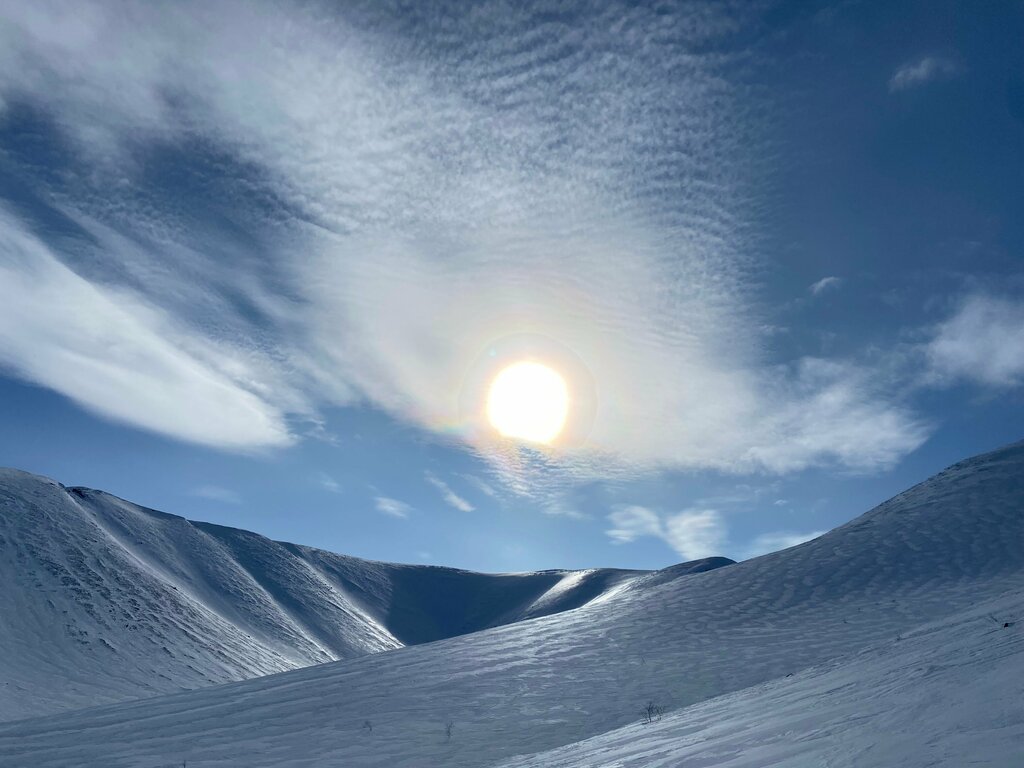 Dağ geçidi Перевал Юмъекорр 780 метров, Murmanskaya oblastı, foto