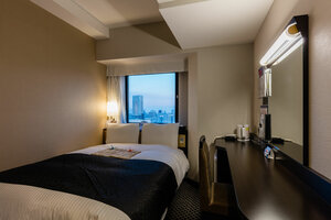 Apa Hotel Shinagawa Sengakuji Ekimae (Tokyo Metropolis, Special Ward Minato, Takanawa), otel  Tokyo'dan