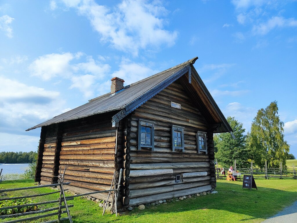 Turistik yerler Дом Щепина из деревни Щепино, Karelya, foto