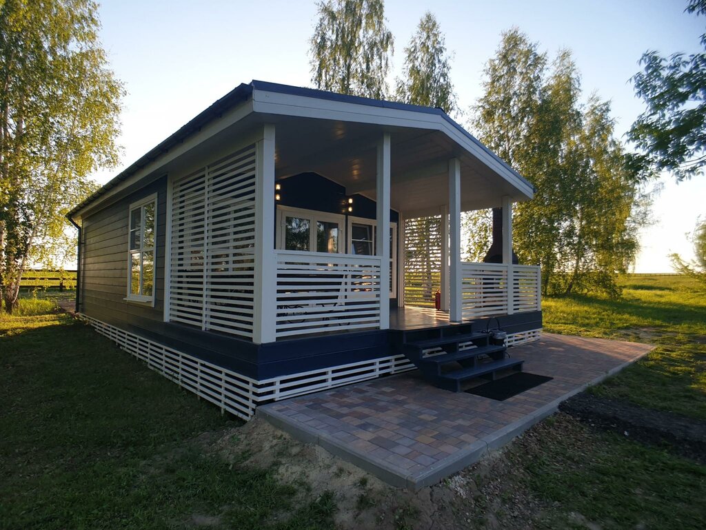 Tatil köyleri Berezovyy bereg, Riazanskaya oblastı, foto