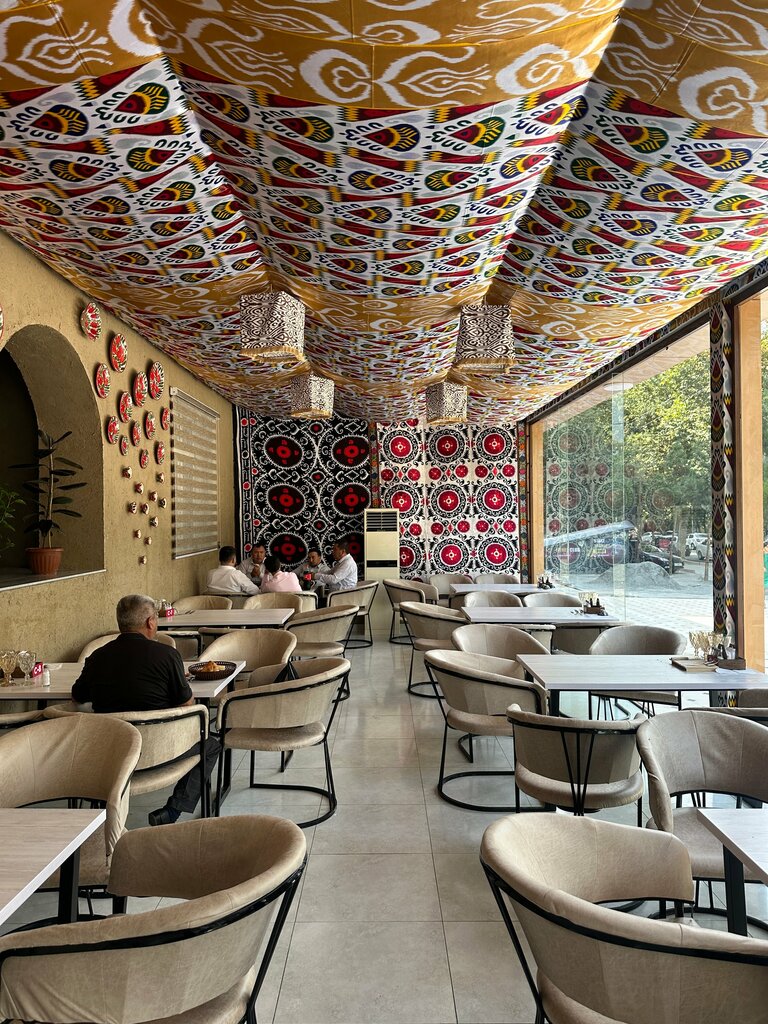 Kafe Maroqand Osh, Semerkant, foto