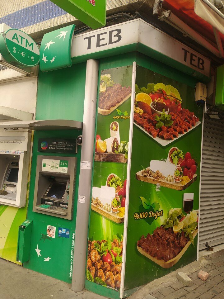 ATM'ler Türk Ekonomi Bankası, İstanbul, foto