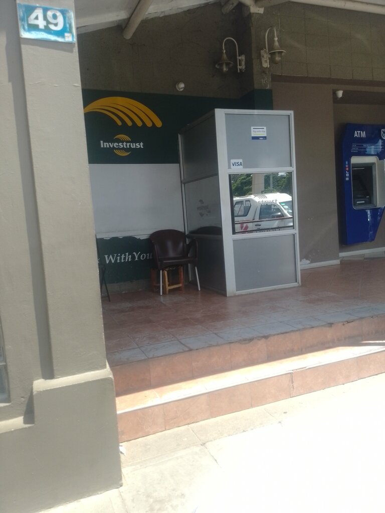 ATM'ler Investrust Bank, Lusaka, foto