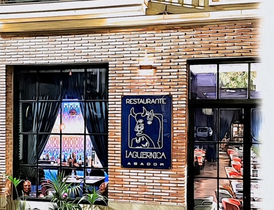 Restoran LaGuernica Grill, Malaga, foto