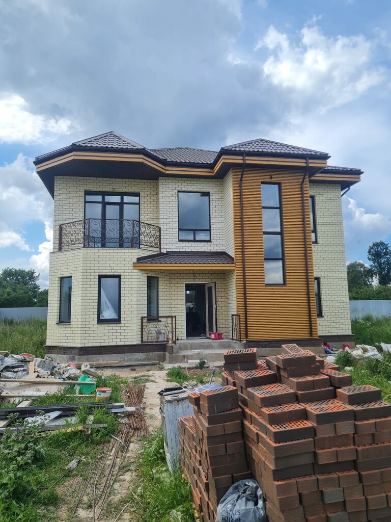 Yazlık ev inşaatı Строительные технологии, Saint‑Petersburg, foto