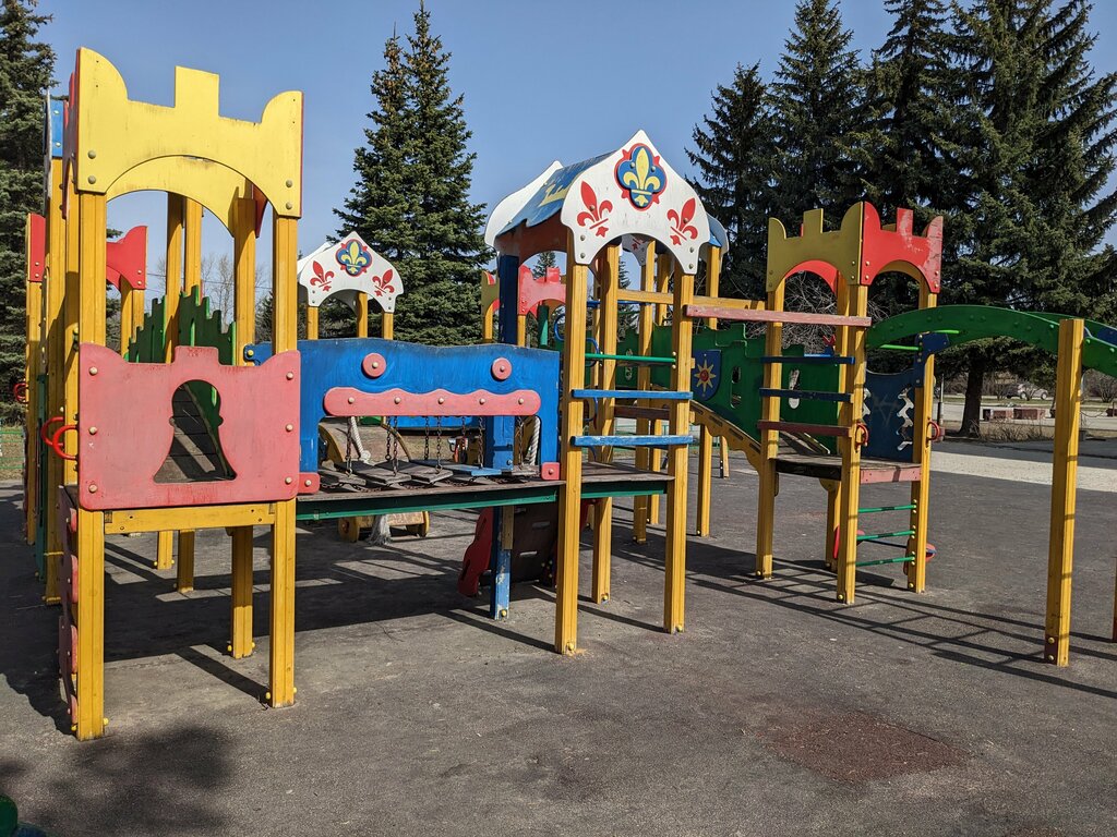 Oyun alanı Playground, Kolomna, foto
