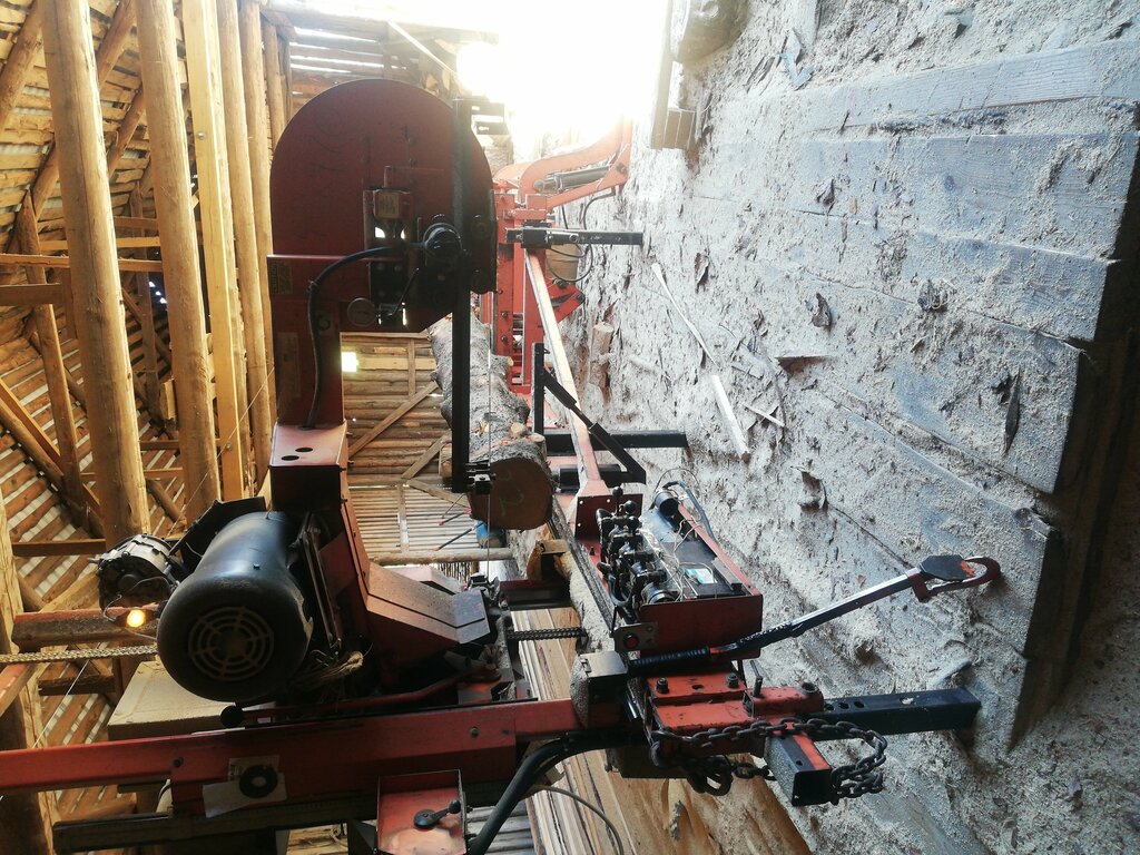 Ahşap endüstrisi Sawmill, Saint‑Petersburg ve Leningradskaya oblastı, foto