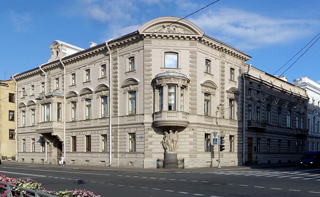 Turistik yerler Дворец Д. К. Кантемира - Дом И. Ф. Громова, Saint‑Petersburg, foto