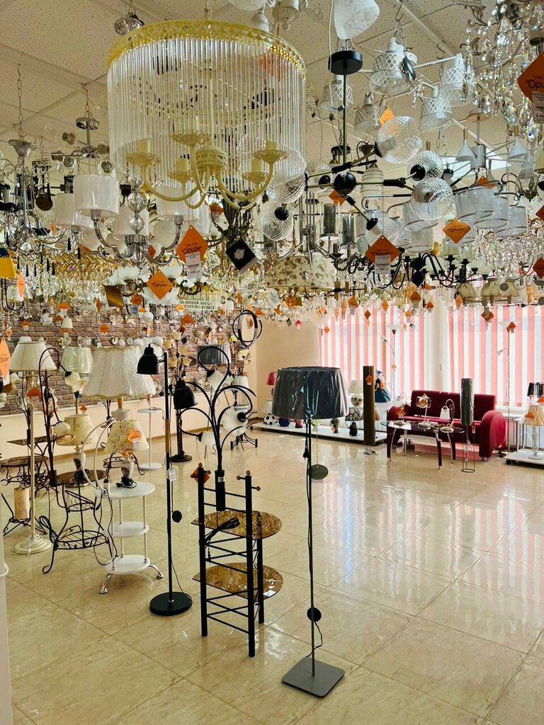 Lamba ve avize mağazaları Салон света Орион, Budennovsk, foto