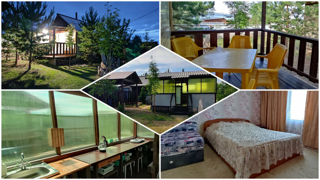 Resort oteller, tesisler Дача у озера Шира, Hakasya, foto