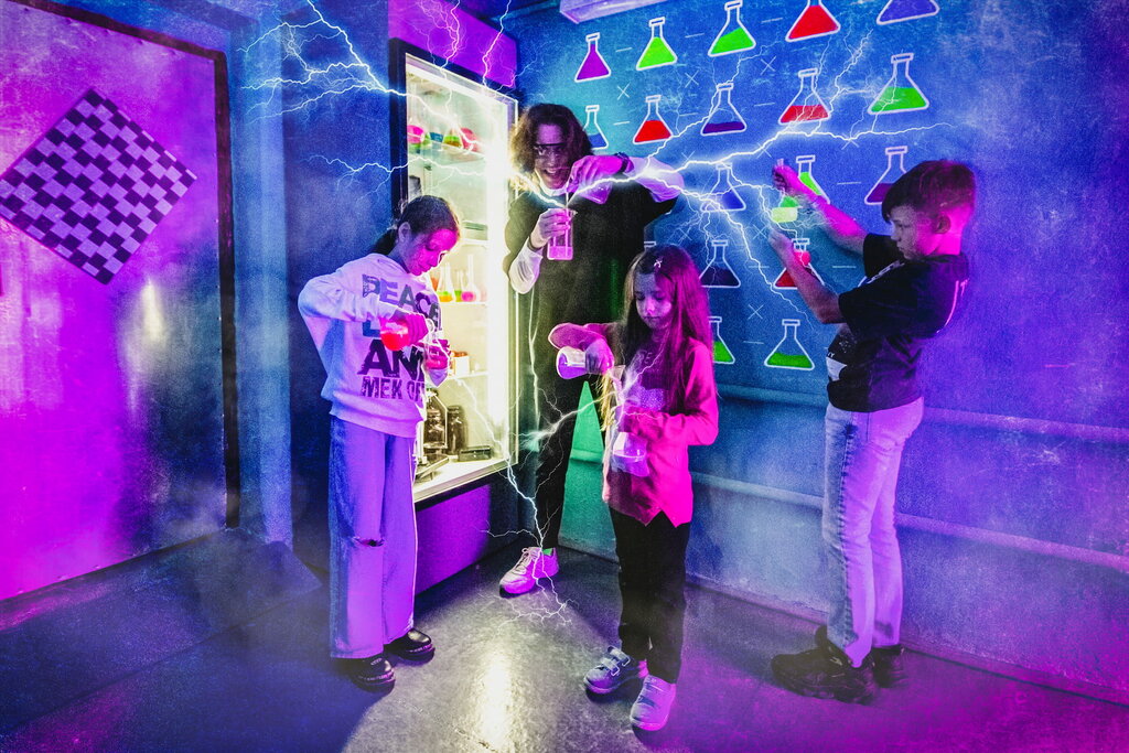 Kaçış oyunları merkezleri Kubikum, Minsk, foto