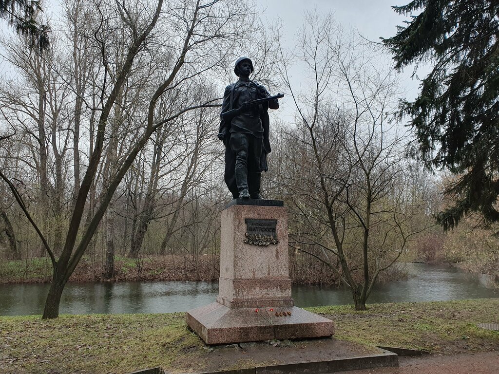Anıt, heykel Александр Матросов, Saint‑Petersburg, foto