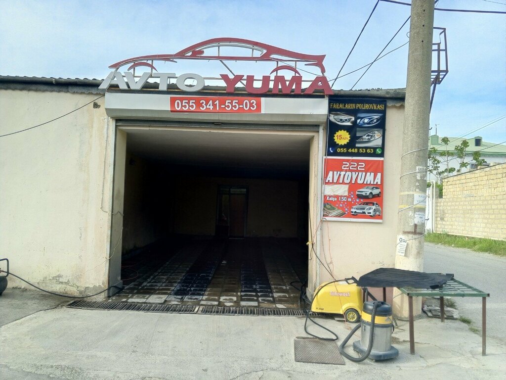 Oto yıkama Avto yuma, Sumgayıt, foto