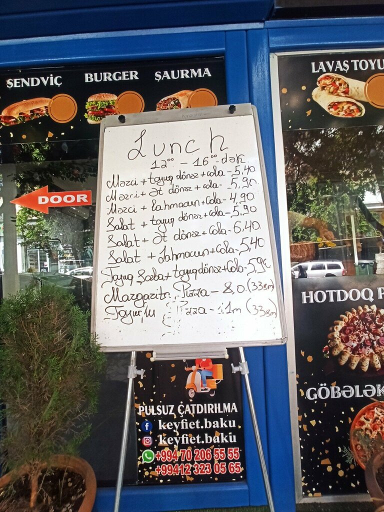 Fast food Dönər, Bakü, foto