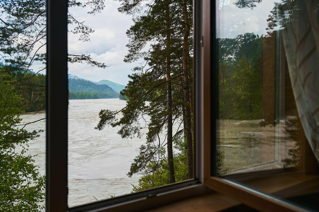 Resort oteller, tesisler Ekho Katuni, Altay Cumhuriyeti, foto