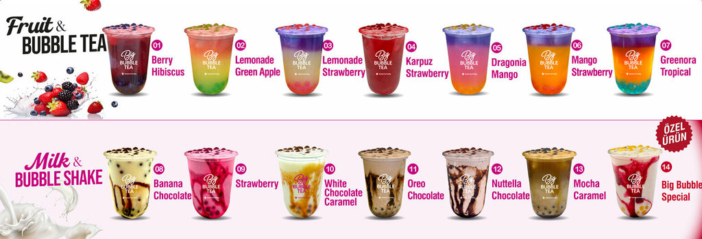 Kafe Big Bubble Tea, Akhisar, foto