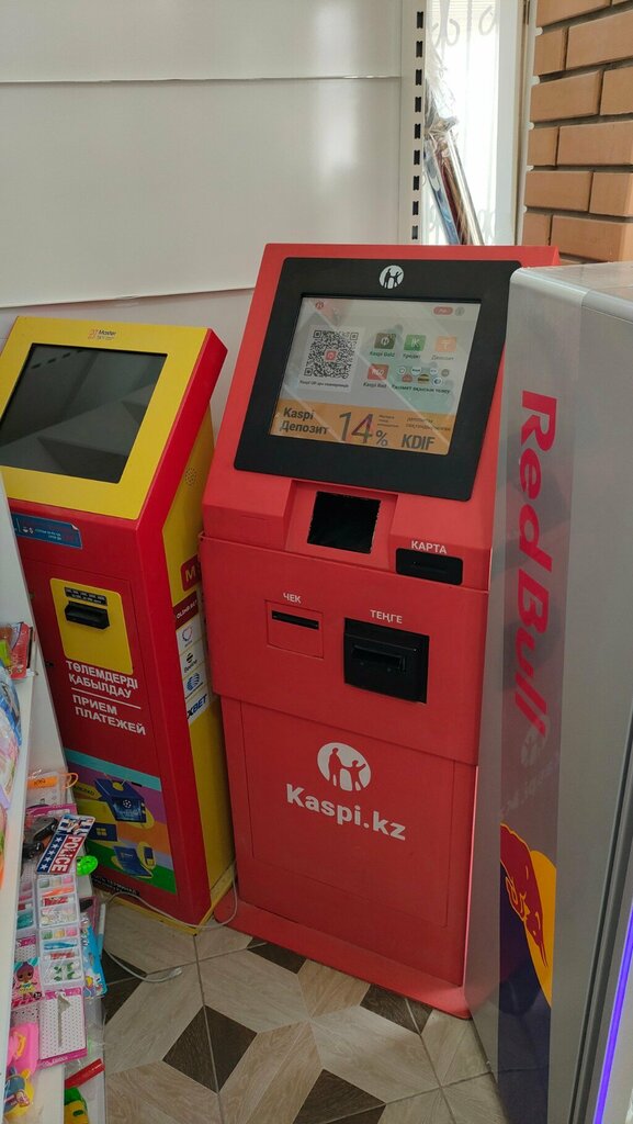 Ödeme terminali Kaspi Bank, Aktöbe, foto