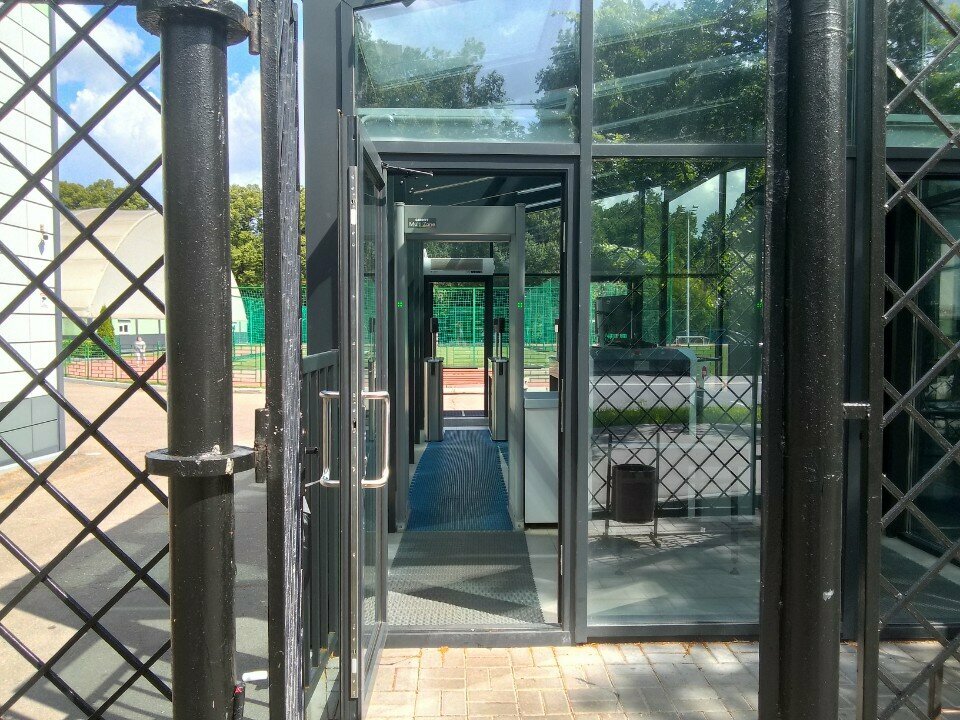 Geçiş noktaları, güvenlik kontrol alanı КПП, Moskova, foto