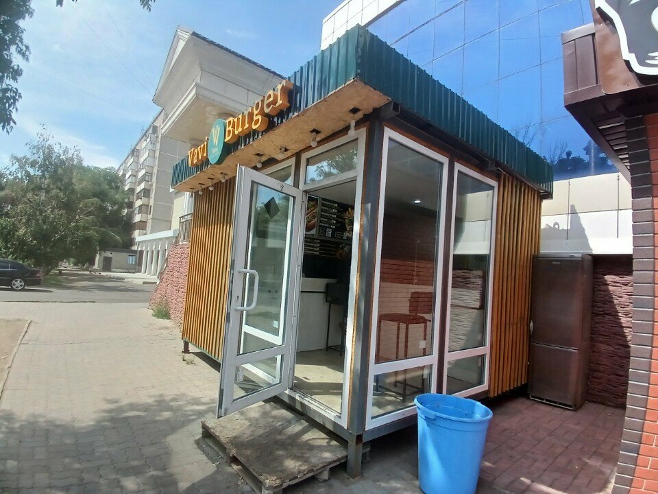 Fast food Vavi burgers, Pavlodar, foto