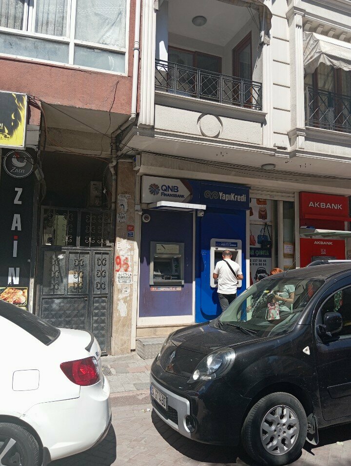 ATM'ler Qnb Finansbank ATM, İstanbul, foto