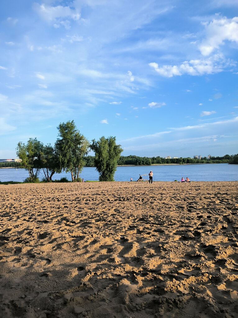 Plaj Sovetsky beach, Omsk, foto