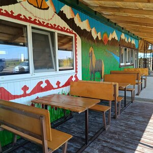 Кумыс кочевника (Krasnodar Territory, Krymskiy Municipal District, Varenikovskoye selskoye poseleniye), kafe  Krasnodarski krayından