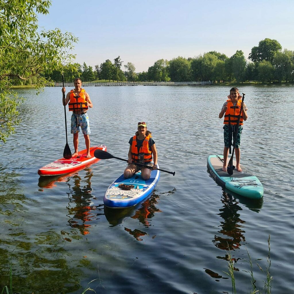 Kürek sörfü Вот Сап, Saint‑Petersburg ve Leningradskaya oblastı, foto