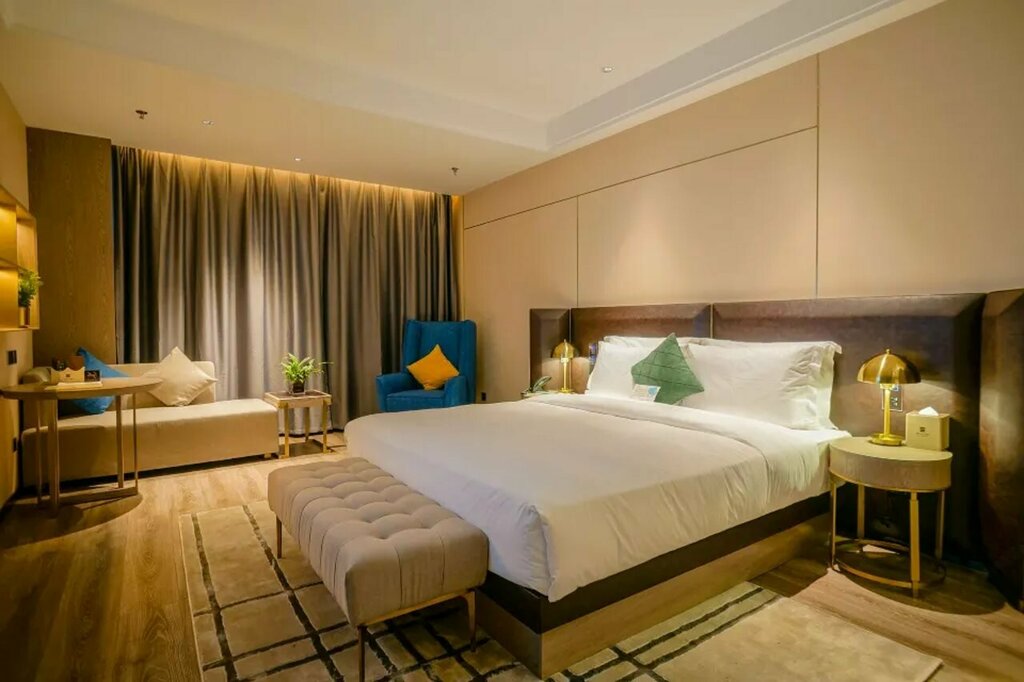 Otel Echarm Plus Hotel Taiyuan Wanda Plaza Railway Station Store, Taiyuan, foto