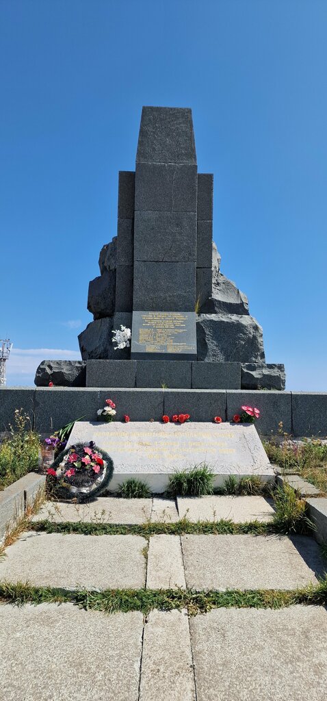 Anıt, heykel Партизанам Крыма, Kırım Cumhuriyeti, foto