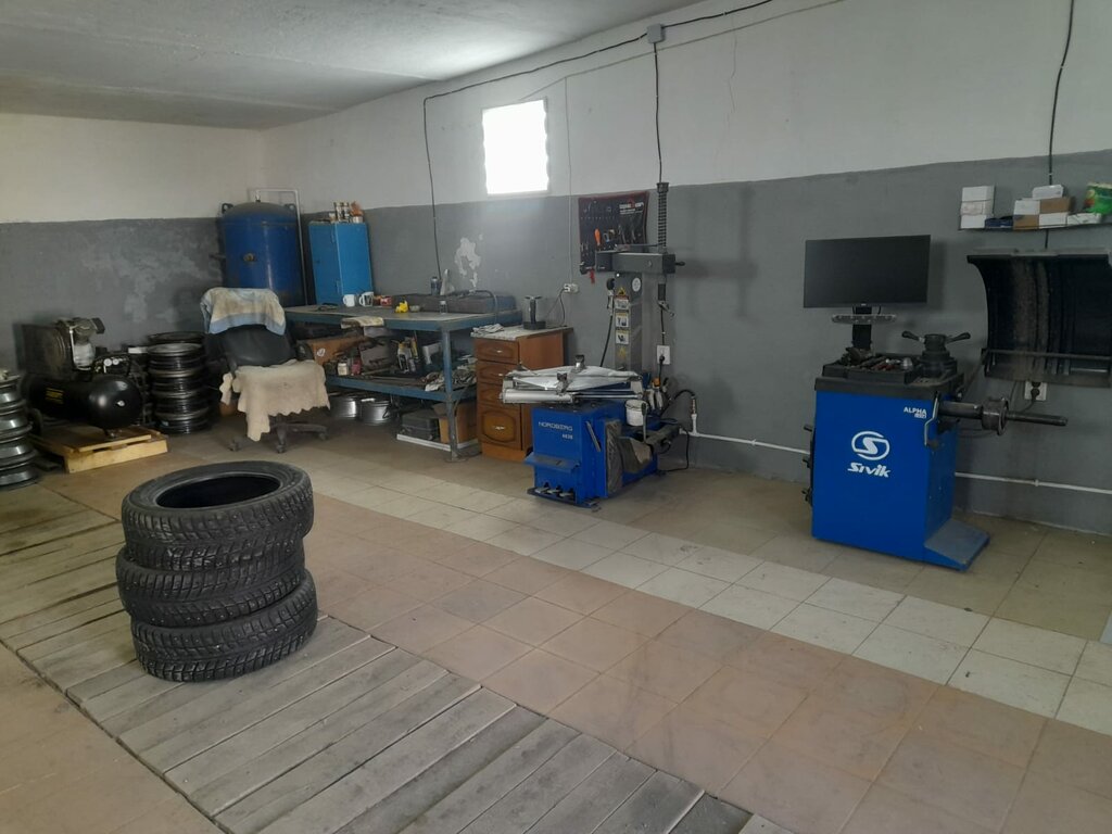 Oto lastik tamiri Шиномонтаж, Saratovskaya oblastı, foto