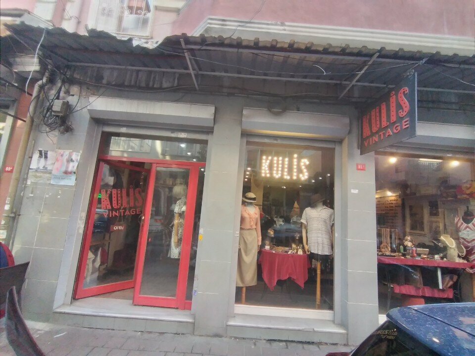 Giyim mağazası Kulis Vintage, İstanbul, foto