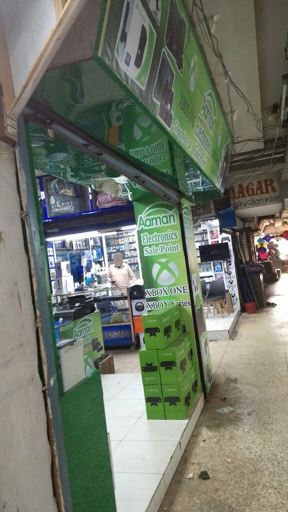Elektronik eşya mağazaları Aaman electronics, Karaçi, foto