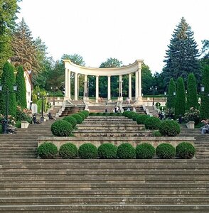 Курортный парк (Stavropol Territory, Kislovodsk, terrenkur № 2), kültür ve eğlence parkları  Kislovodsk'tan