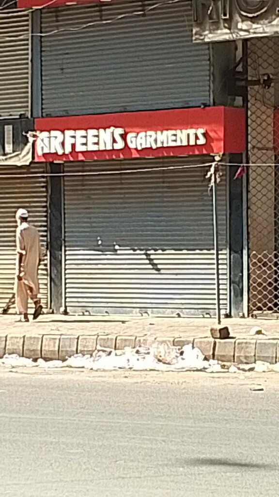 Giyim mağazası Afreen garments, Karaçi, foto