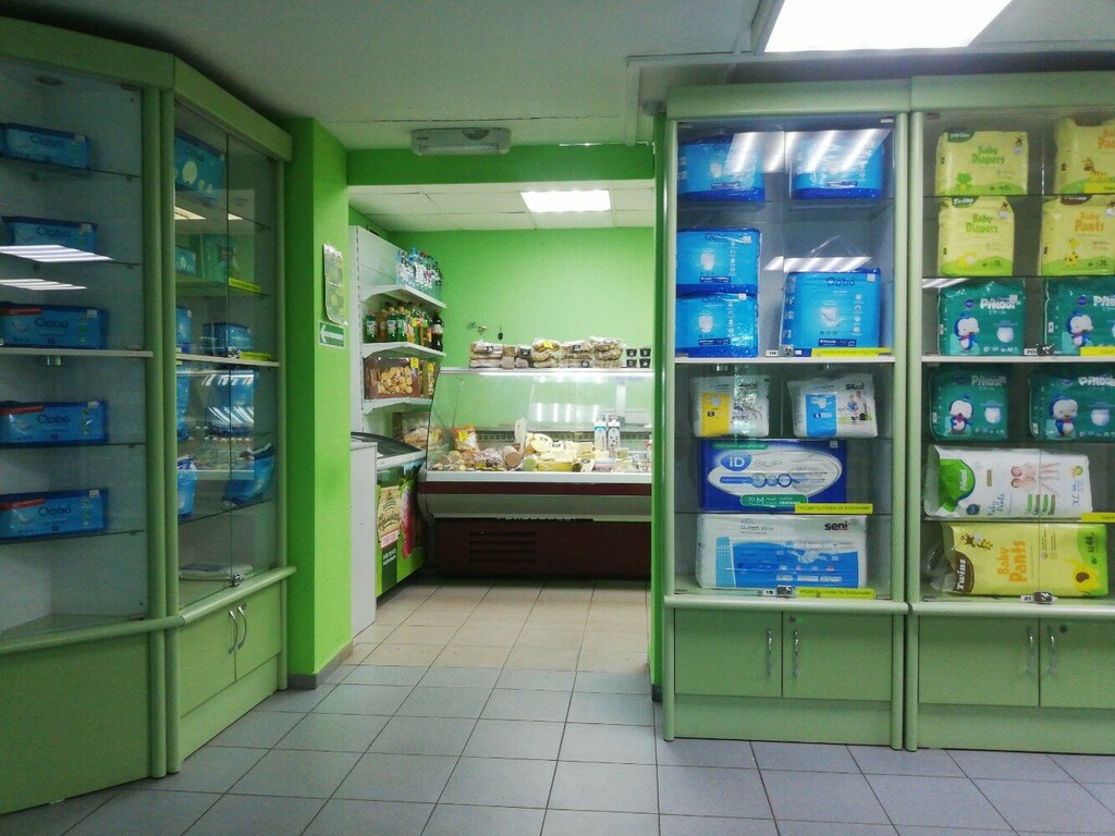 Süt ürünleri satış mağazaları Belyj zamok, Novokuznetsk, foto