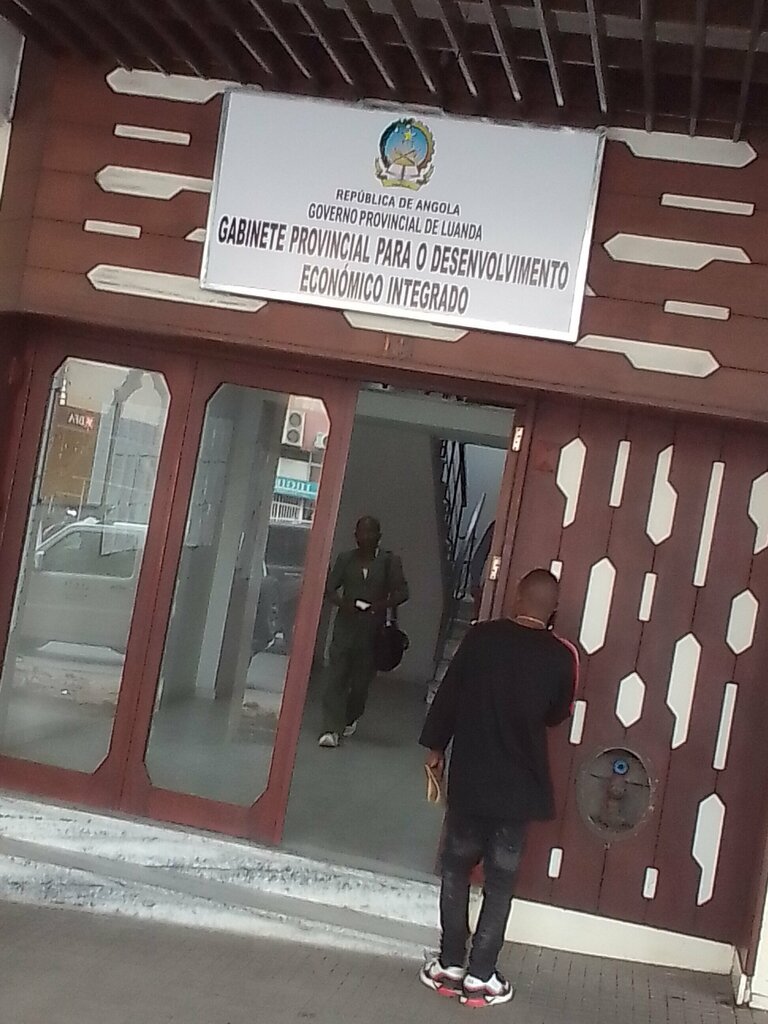 Devlet kurumları ve bakanlıklar Gabinete Provincial Para o Desenvolvimento, Económico Integrado, Loanda, foto