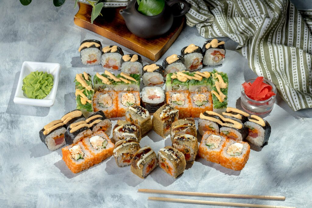 Suşi restoranı Sushi Moji, Başkurdistan, foto