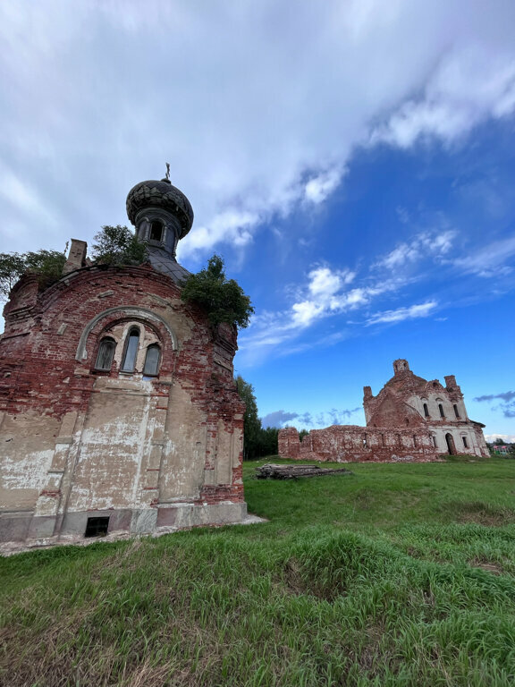 Ortodoks kiliseleri All Saints Church, Vologodskaya oblastı, foto