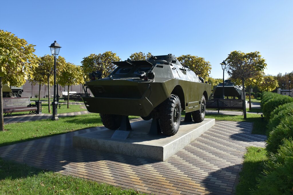 Teknoloji anıtı Специальная аппаратная СА на базе БРДМ-2, Krasnodar, foto