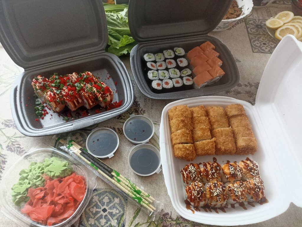 Suşi restoranı SushiFan, Stavropolski krayı, foto