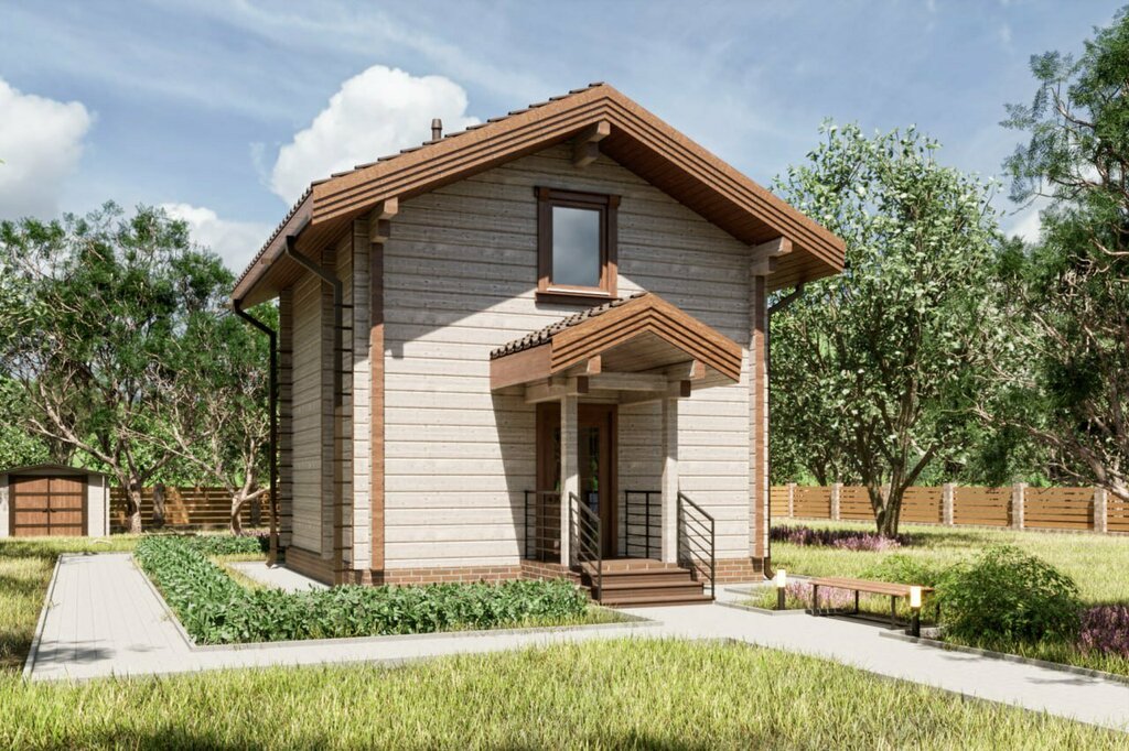 Yazlık ev inşaatı Дом как надо, Samara, foto