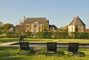 Chambres d'hôtes Logis de la Juquaise (Pays de la Loire, Mayenne, Arrondissement de Laval, Saint-Léger, Le Logis), otel