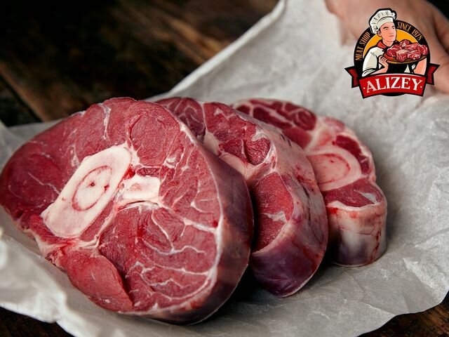Kasap, şarküteri Alizey, Almatı, foto