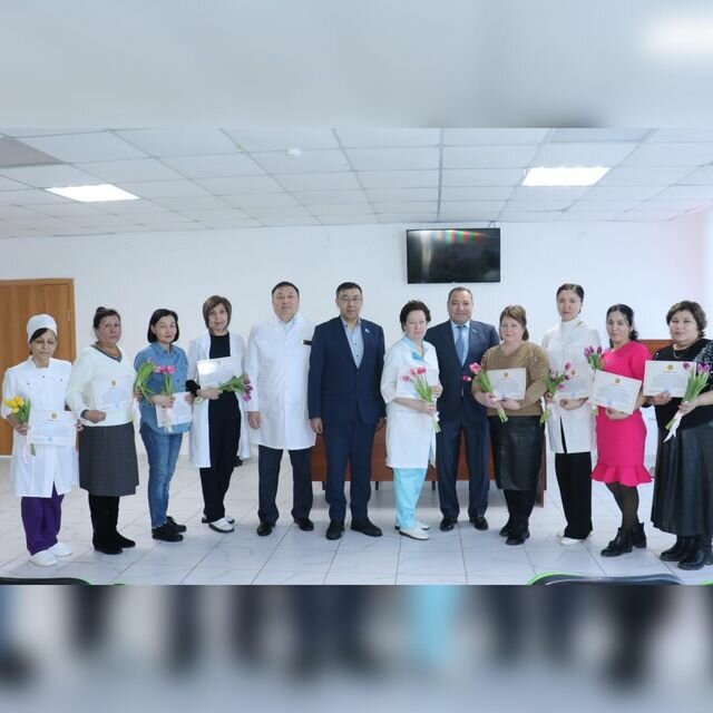 Çocuk poliklinikleri Kargalinskaia gorodskaia bolnica, Aktöbe, foto