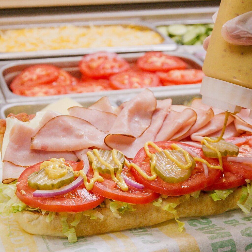Fast food Subway, Dubai, foto